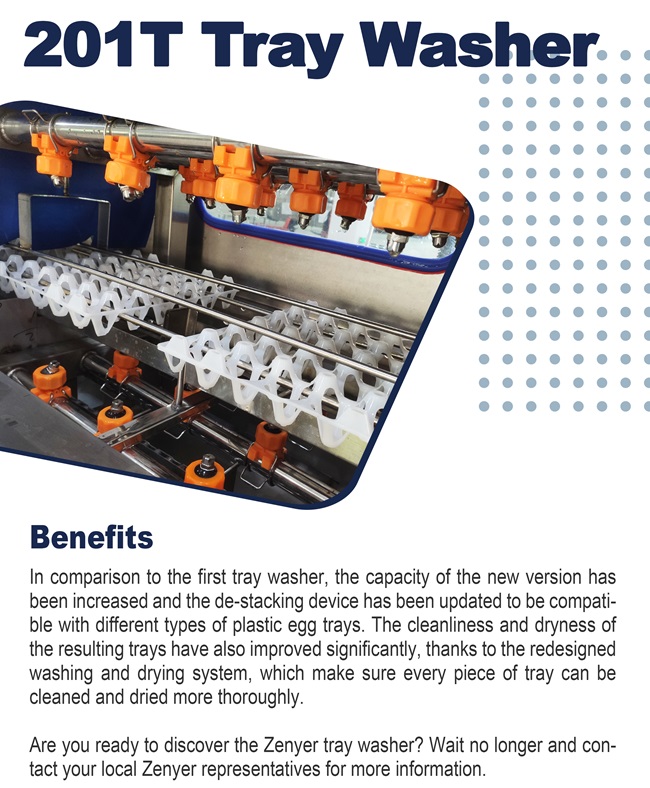 ZYX-DT-1200 plastic egg tray washer(201T)